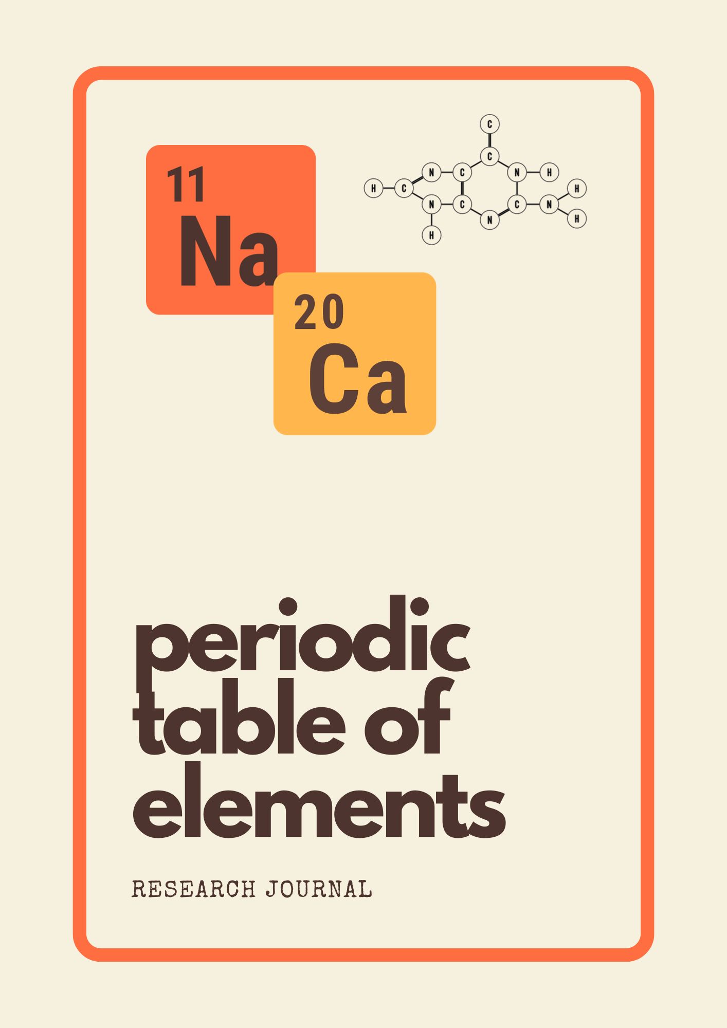 PDF Journal - Periodic Table of Elements Research Journal